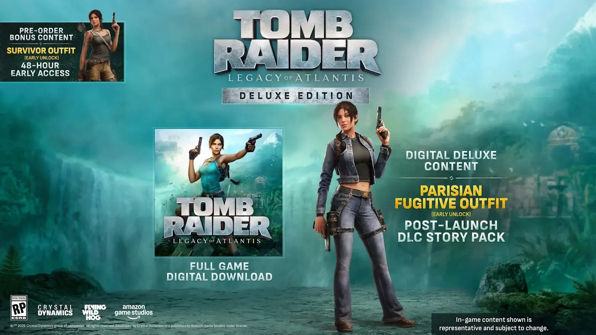Tomb Raider: Legacy of Atlantis - Croft Generation
