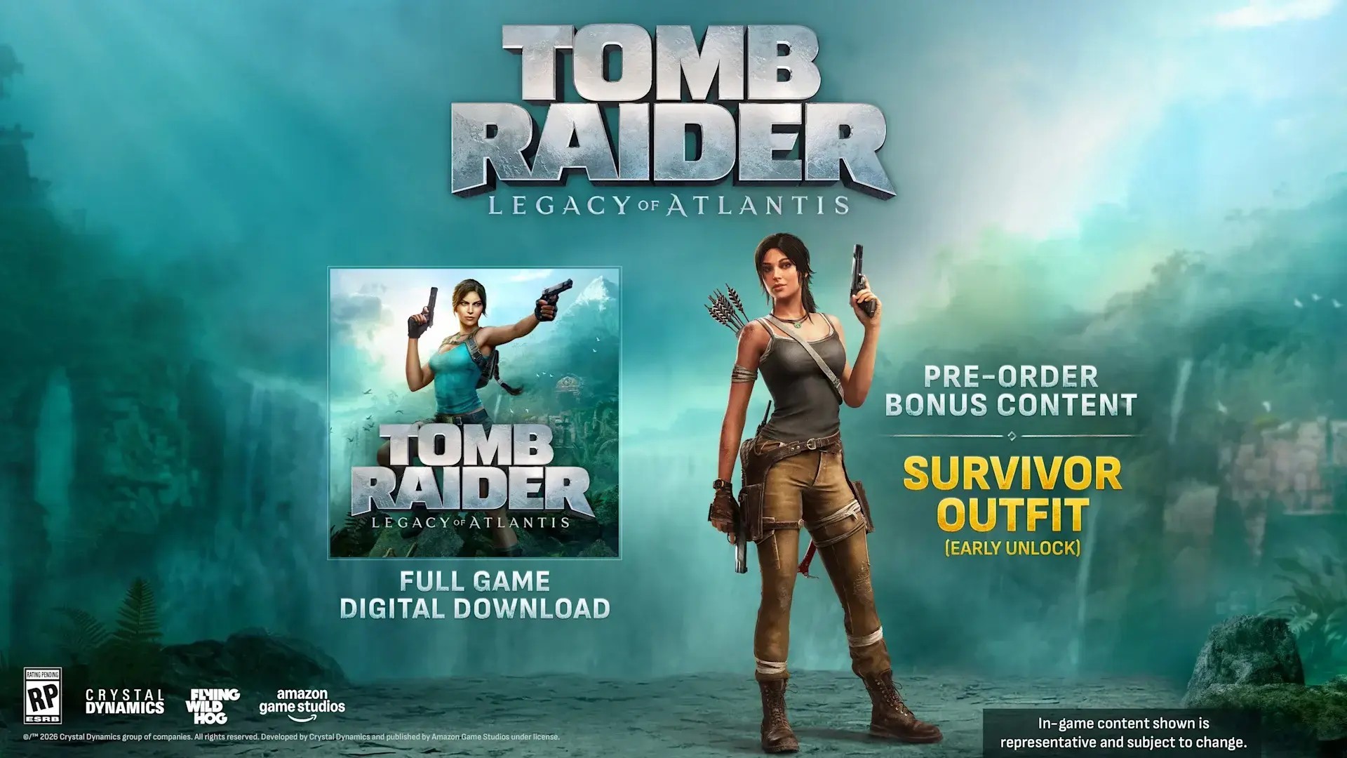 Tomb Raider: Legacy of Atlantis - Croft Generation